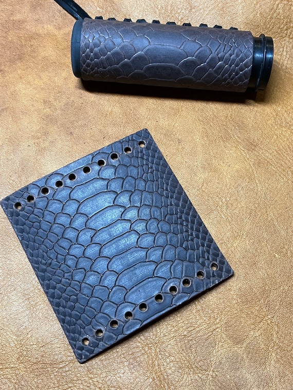 Leather Motorcycle Grips And Covers