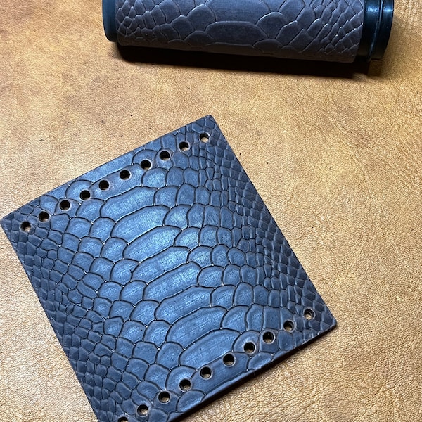 Leather Motorcycle Grip Covers - Etsy