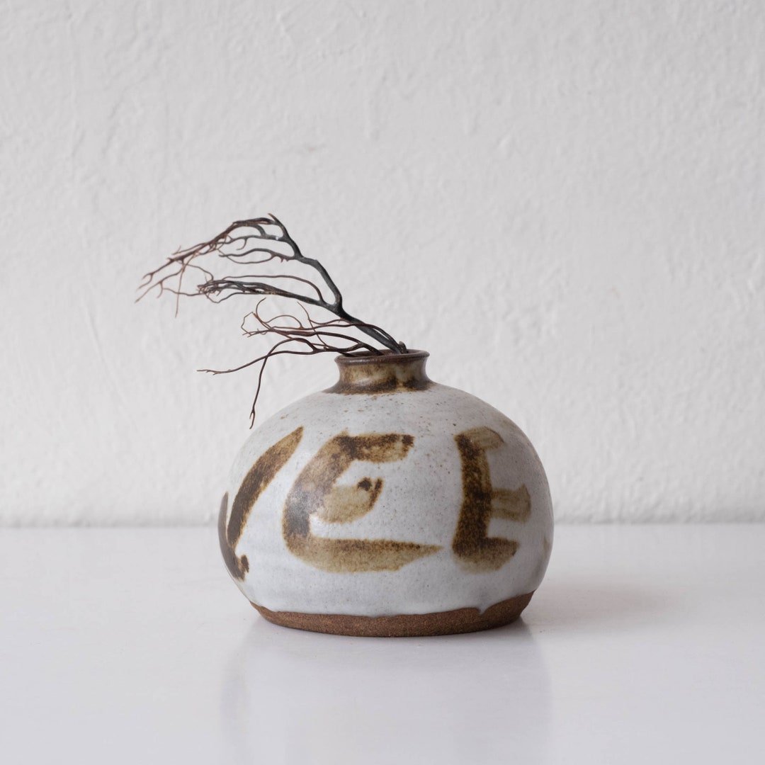 1960s Ceramic Weed Pot - Etsy