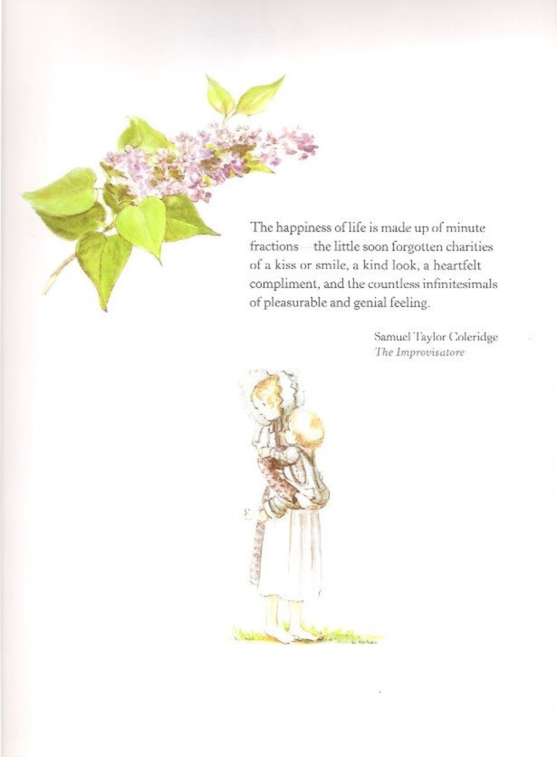 SIGNED Tasha Tudor the Springs of Joy Hard Cover Second - Etsy