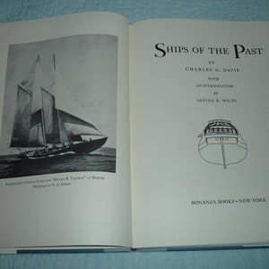 Book, Ships of the Past by Charles G. Davis , Reprint of 1929 Book ...