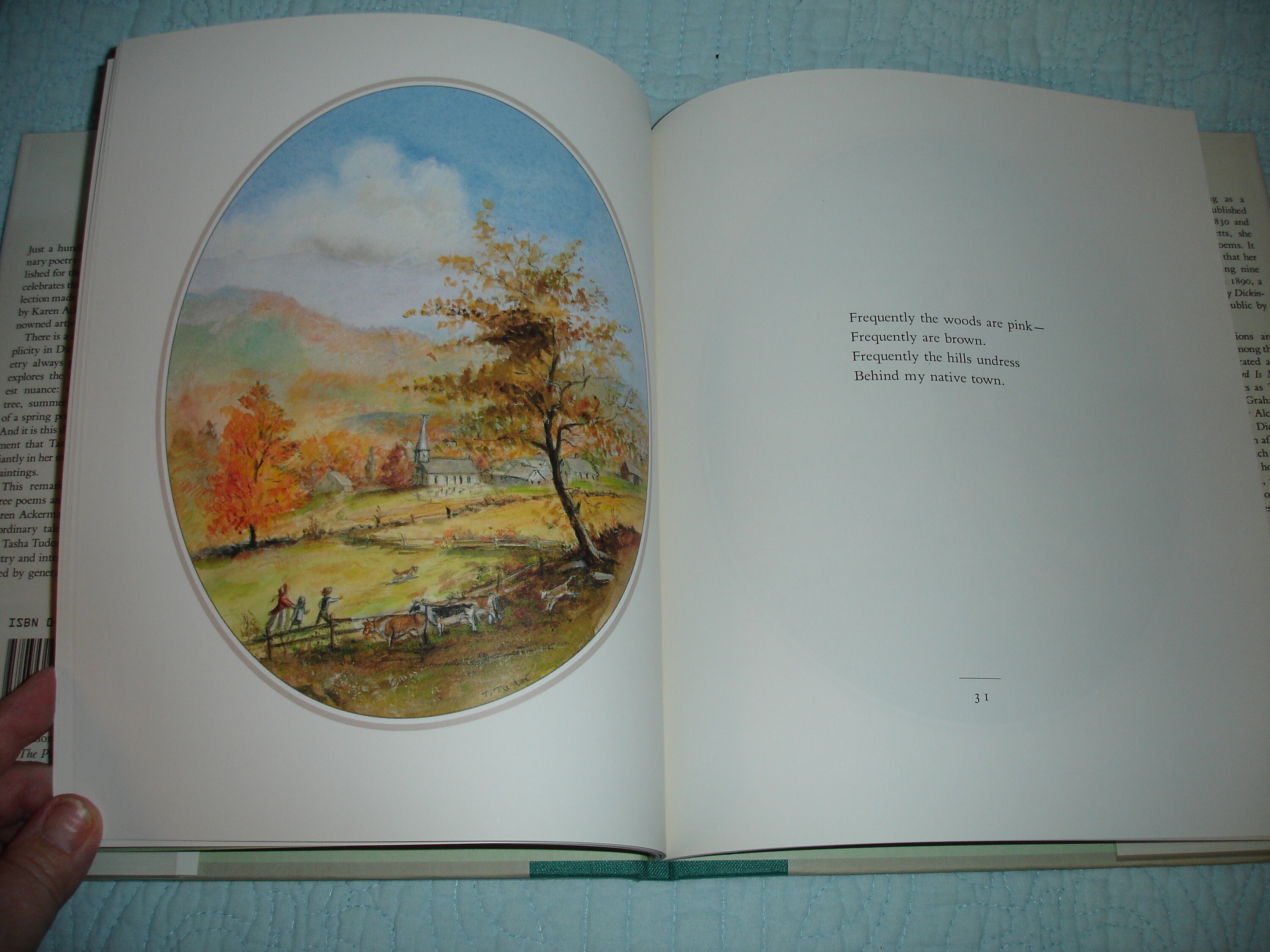 SIGNED Tasha Tudor /emily Dickinson A BRIGHTER GARDEN Book of - Etsy