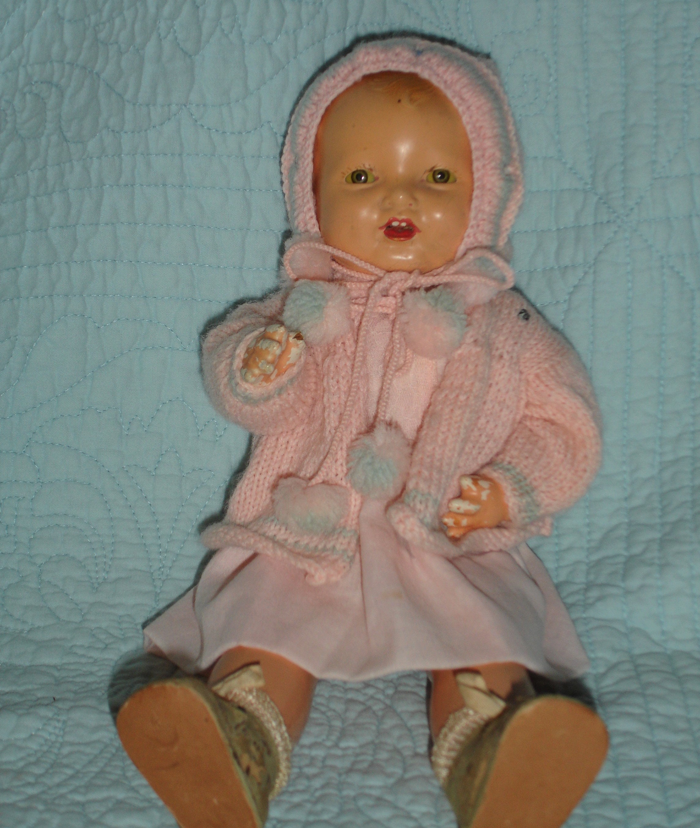 Effanbee Doll Bubbles 1920s Antique Composition/cloth 16 - Etsy