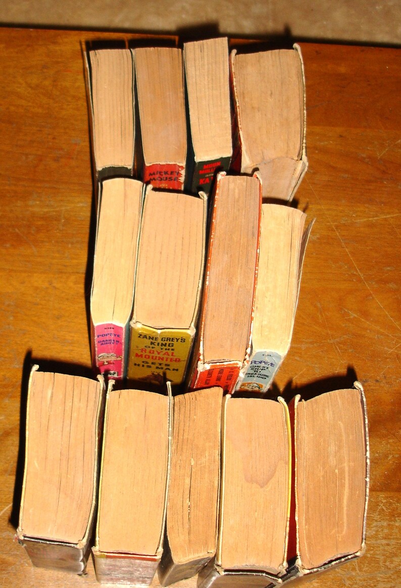 Big/better Little Books -1930's and 1940's Your Choice - Etsy