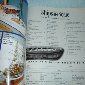 Magazine, Ships in Scale Magazine Vol XIV Number 5, 2003 - Etsy