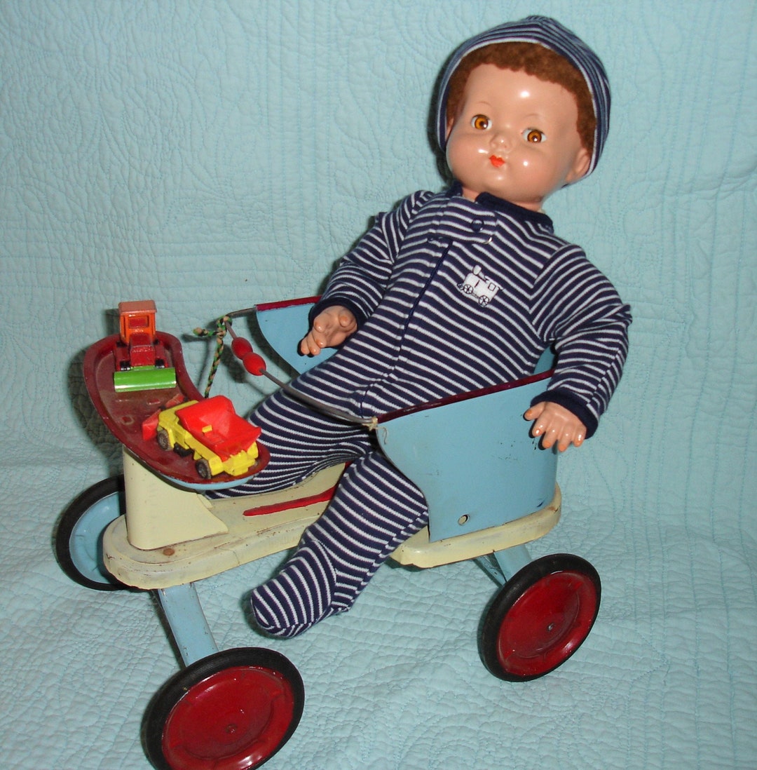 Effanbee Doll TOMMY TUCKER Composition Vintage 1930-40s 18" A.k.a ...