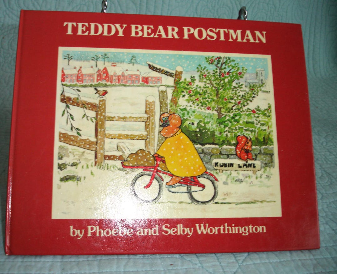Teddy Bear Postman by Phoebe and Selby Worthington - 1981 First Edition ...