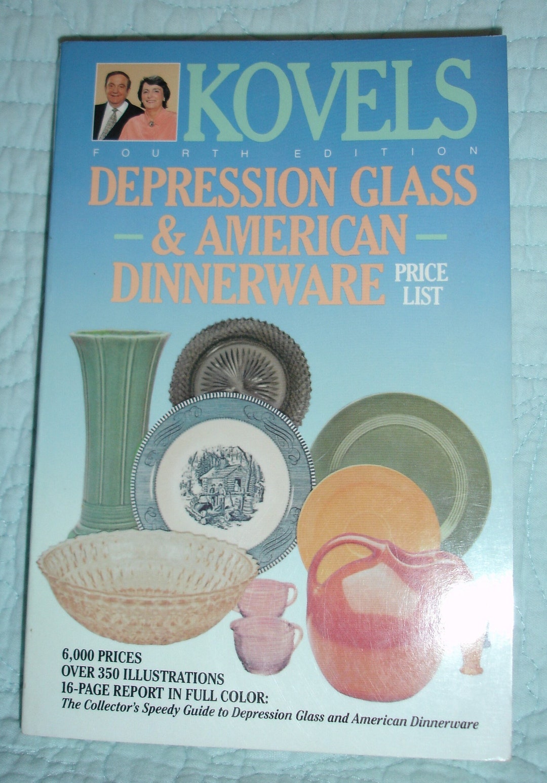 Reference Book, Kovel's Depression Glass & American Dinnerware -4th ...