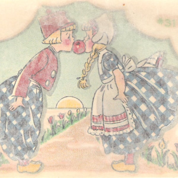 Dutch Boy Girl Wall - Etsy