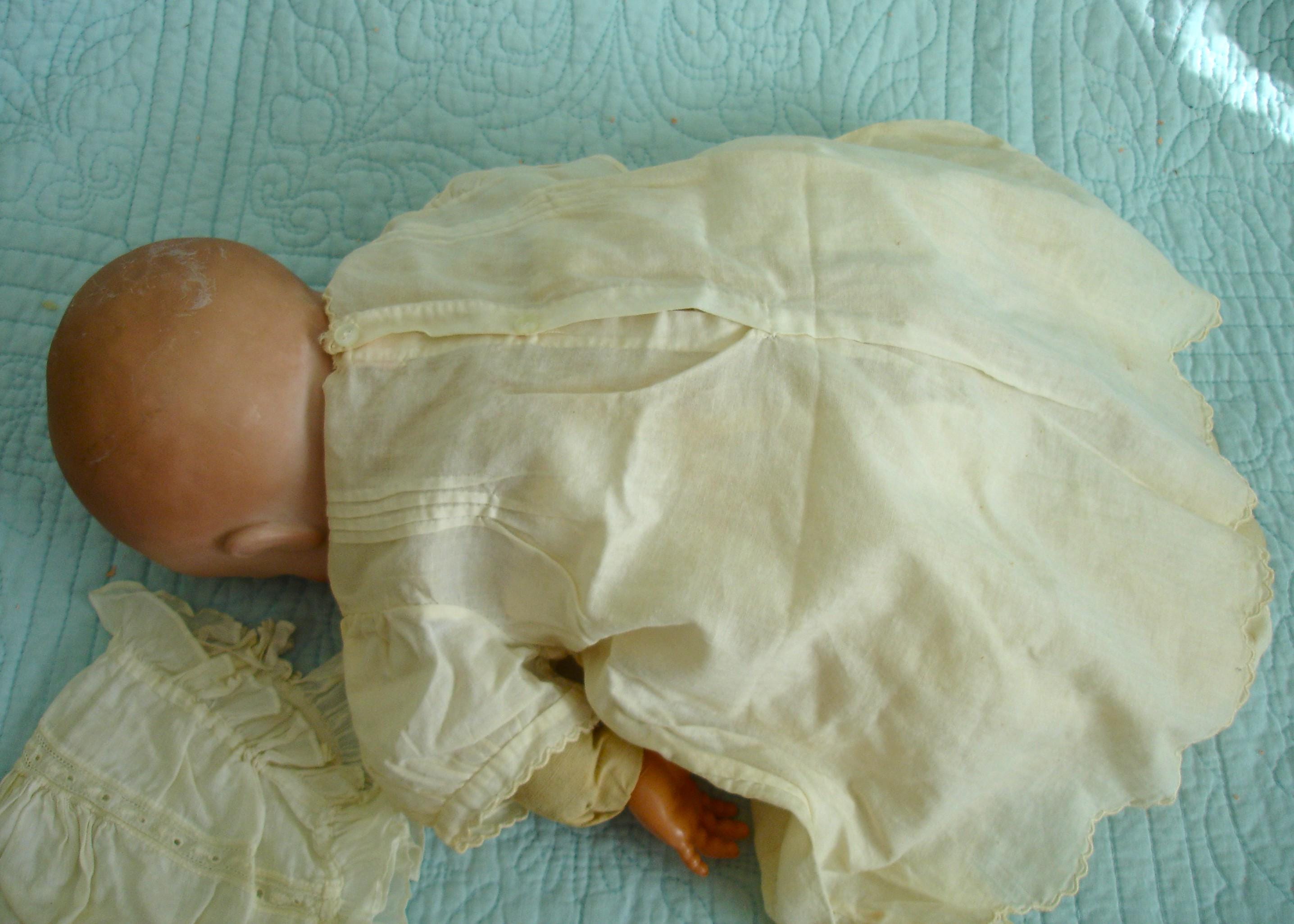 17" Antique Bye-lo Baby Doll With Original and Replacement Clothes ...