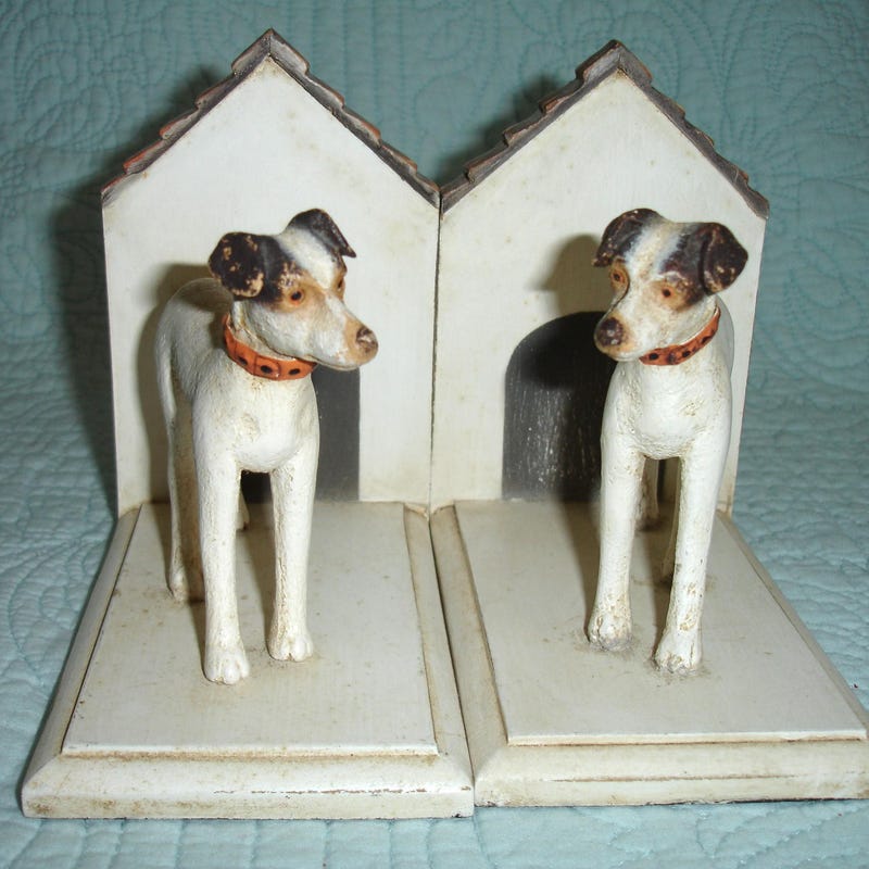 Dog Bookends - Etsy