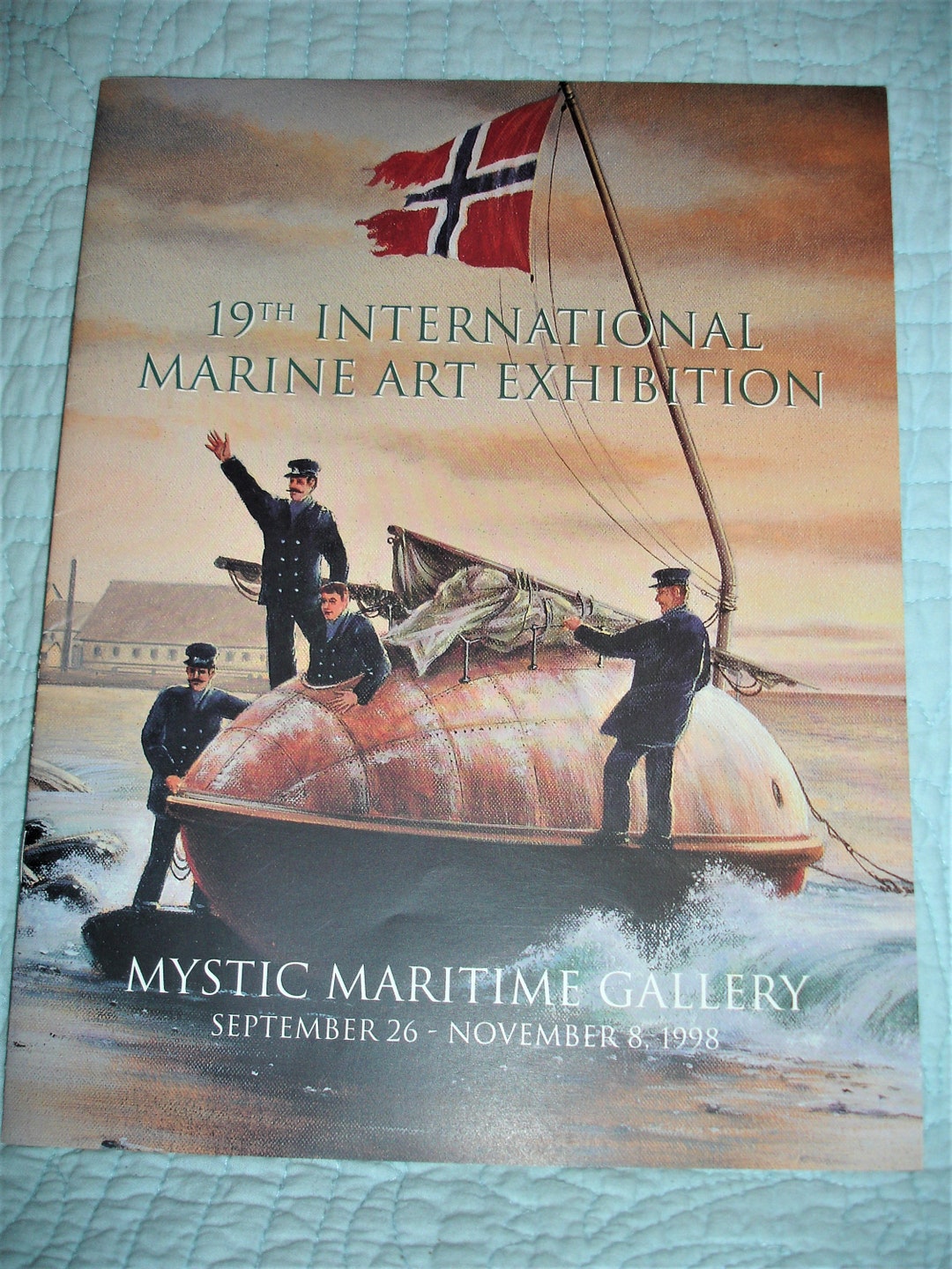 Brochure 19th International Marine Art Exhibition Mystic Seaport 1998 ...