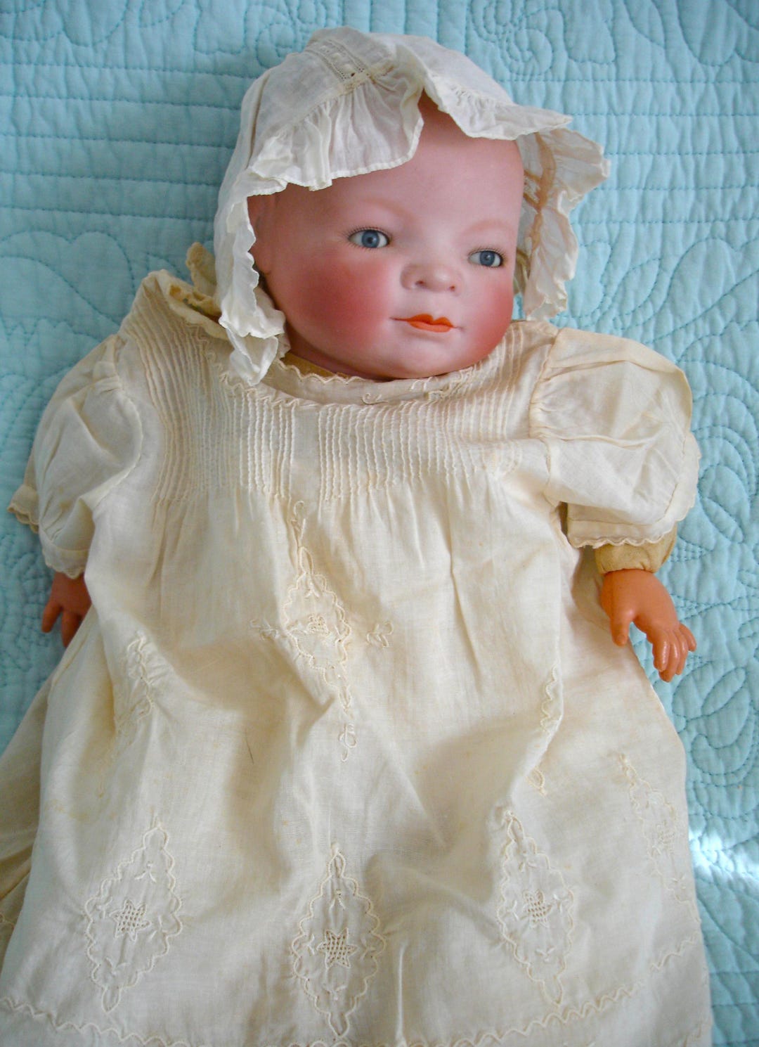 17" Antique Bye-lo Baby Doll With Original and Replacement Clothes ...