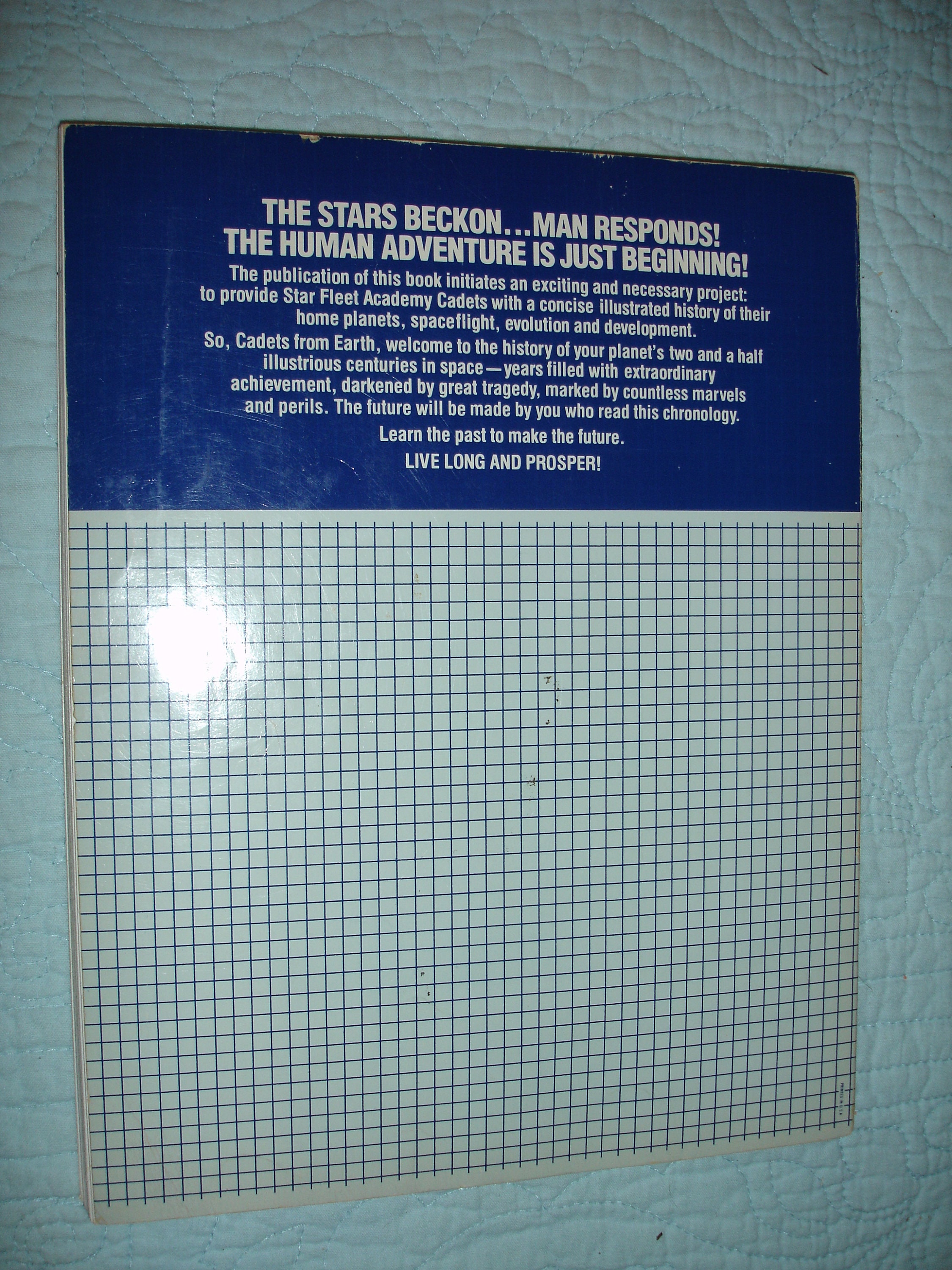 1980 Star Trek Spaceflight Chronology Book + 1976 Star Trek the ...