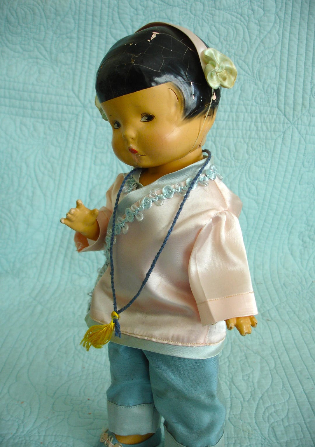 RARE Effanbee Chinese/oriental Patsy Doll, 1927 Patent Pending Body ...