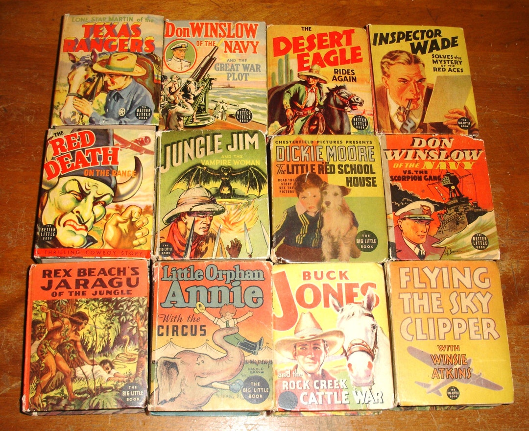 Big/better Little Books -1930's and 1940's Your Choice - Etsy