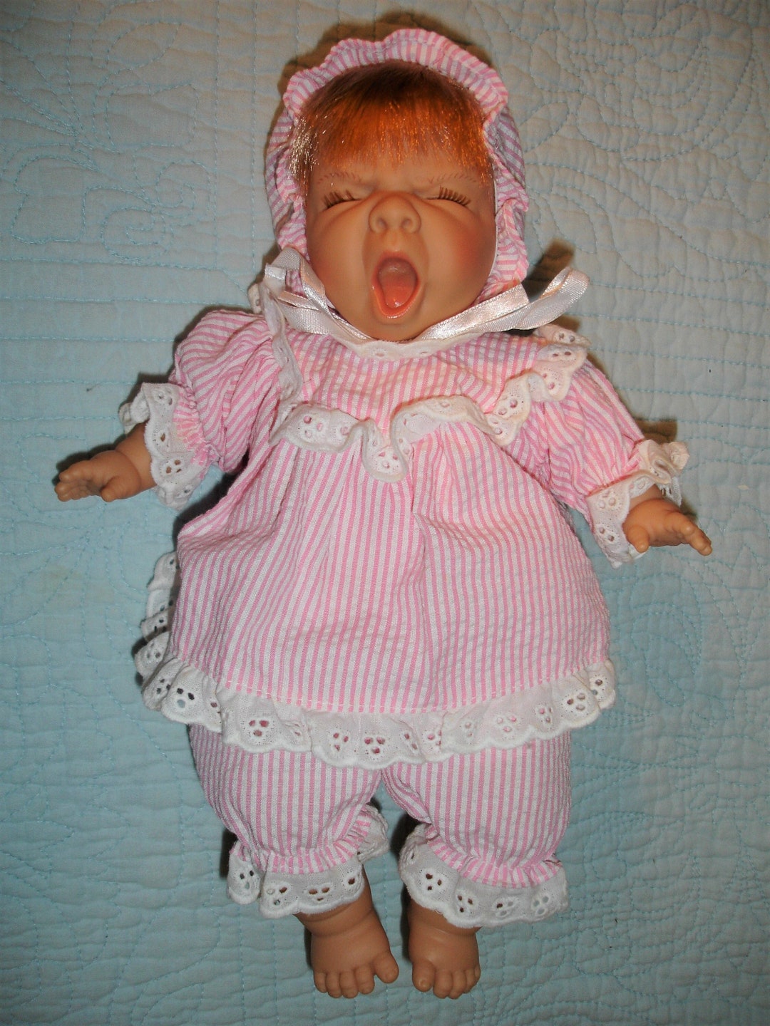Girl Doll HTF 12" Yawning Berenguer Expressions New Condition 1990's - Etsy