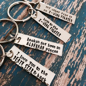 Keys to the X-wing Fighter Aluminum Bar Key Ring - Etsy