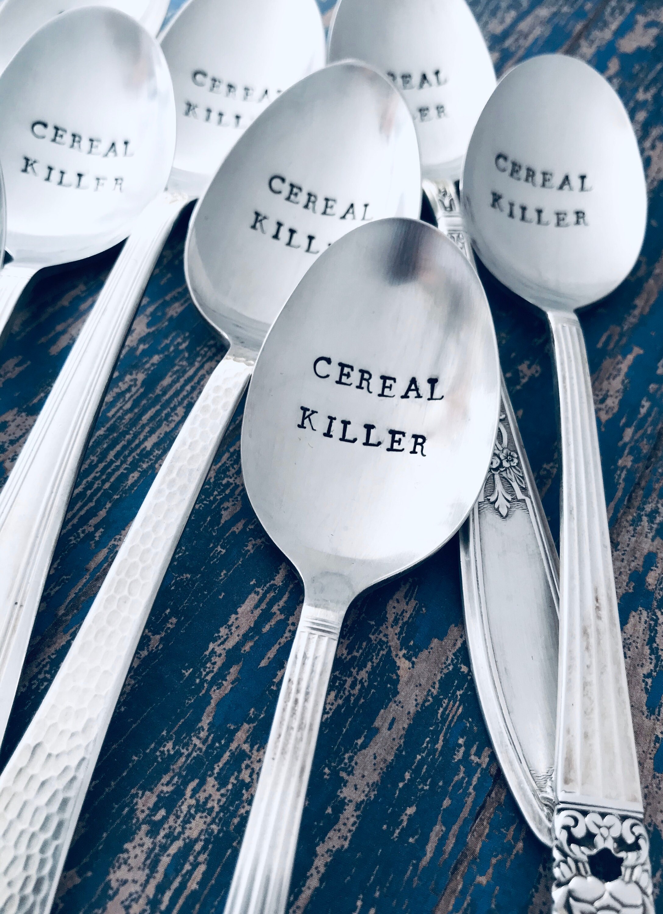Cereal Killer Vintage Silver Plated Teaspoon or Tablespoon | Etsy