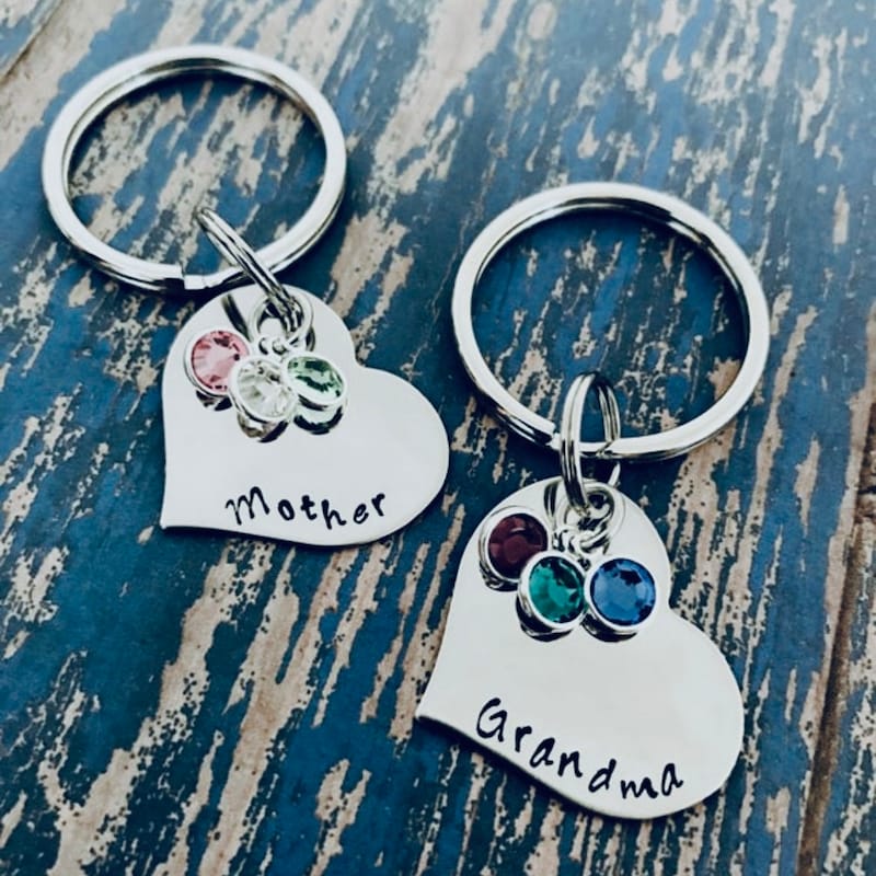 Key Ring for Mom/grandma - Etsy