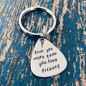 I Love You More Than You Love Fishing Personalized Lure, Fishing Gift ...