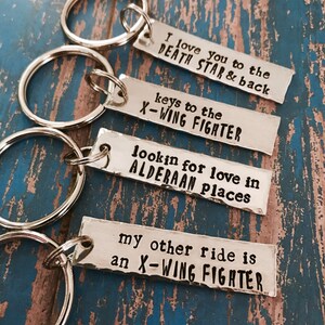 Keys to the X-wing Fighter Aluminum Bar Key Ring - Etsy
