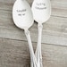 Let's Spoon or Spoon Me Vintage Silver Plated Teaspoon - Valentine's ...