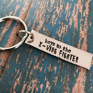 Keys to the X-wing Fighter Aluminum Bar Key Ring - Etsy