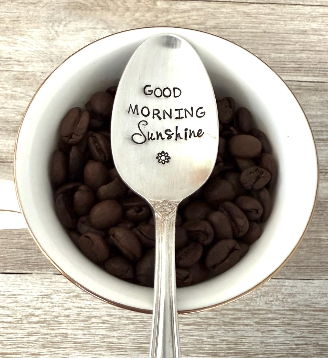 Good Morning Sunshine Spoon, Engraved Spoon, Stocking Stuffing, Mom ...