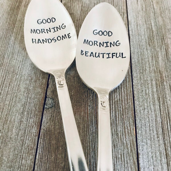 Good Morning Spoon - Etsy