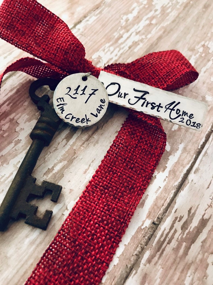 Our First Home Skeleton Key Ornament - Christmas Tree - First Home ...