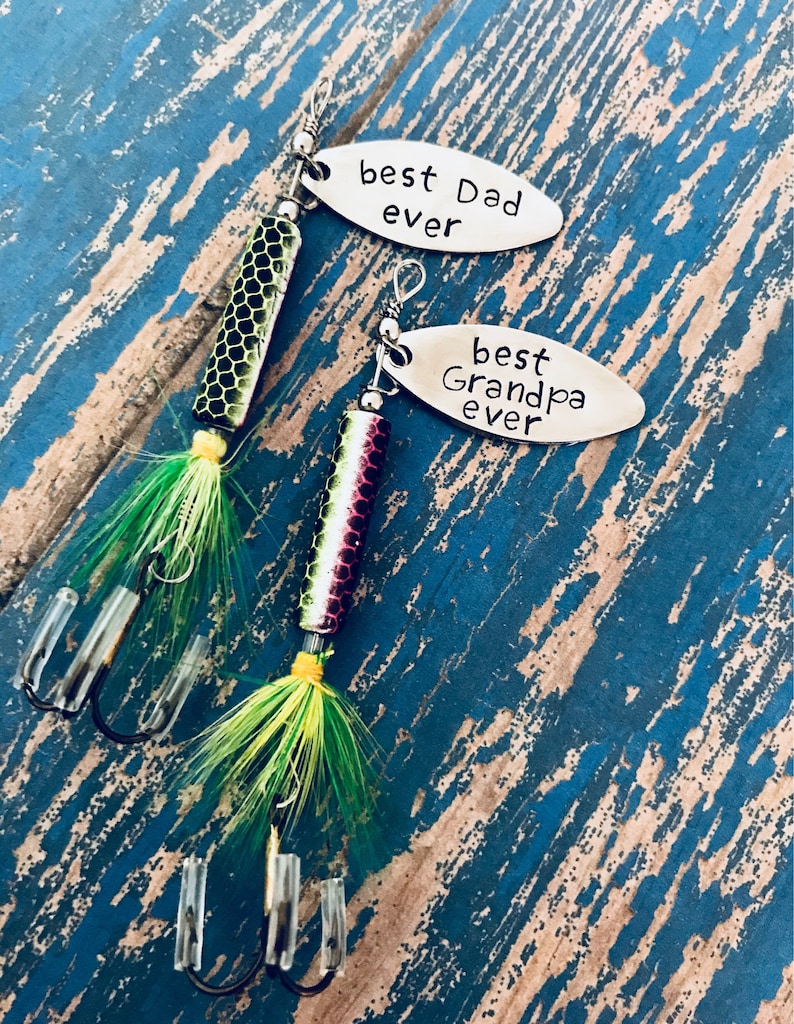 TODAY Show Feature Best Dad Ever Hooked on Dad Fishing Lure - Etsy