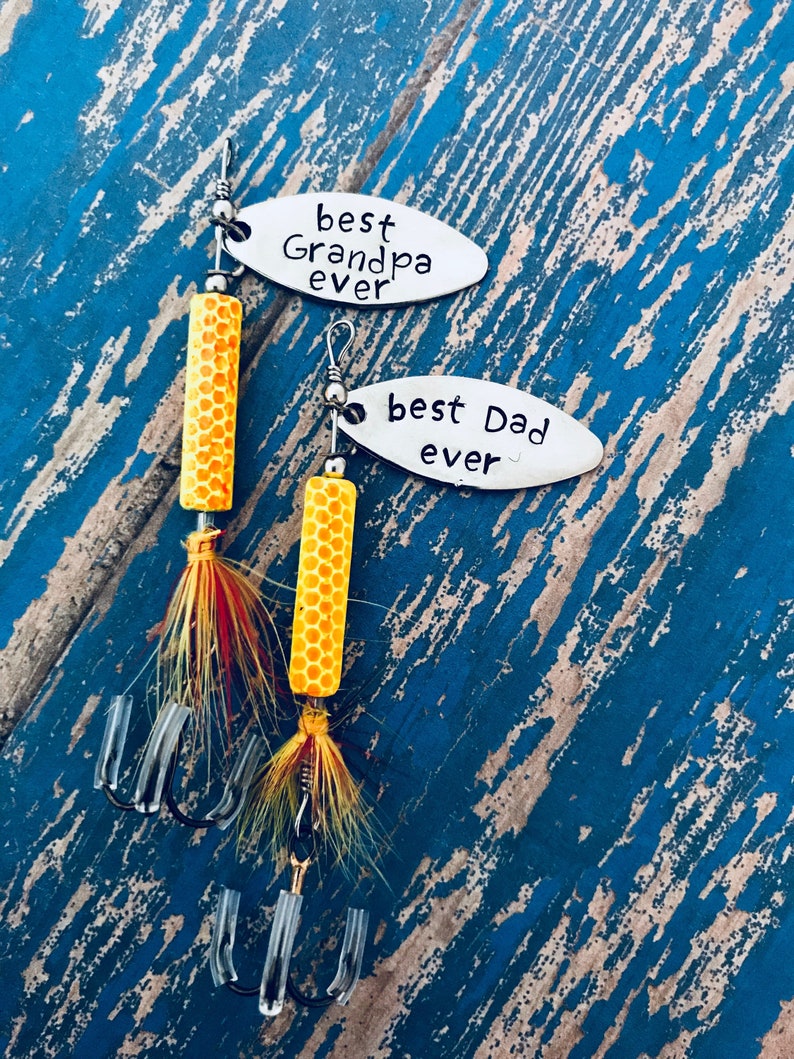 TODAY Show Feature Best Dad Ever Hooked on Dad Fishing Lure Hand ...