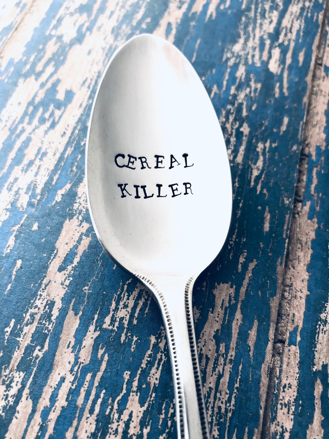 Cereal Killer Vintage Silver Plated Teaspoon or Tablespoon | Etsy