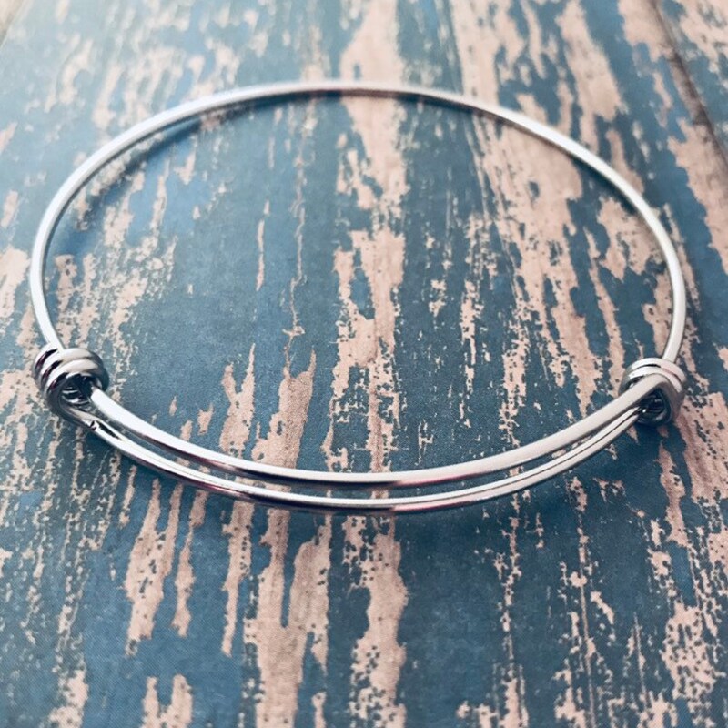 Stainless Steel Bangle - Etsy