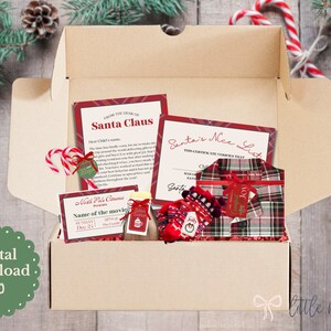 Editable Christmas Eve Box Printable Bundle - Etsy