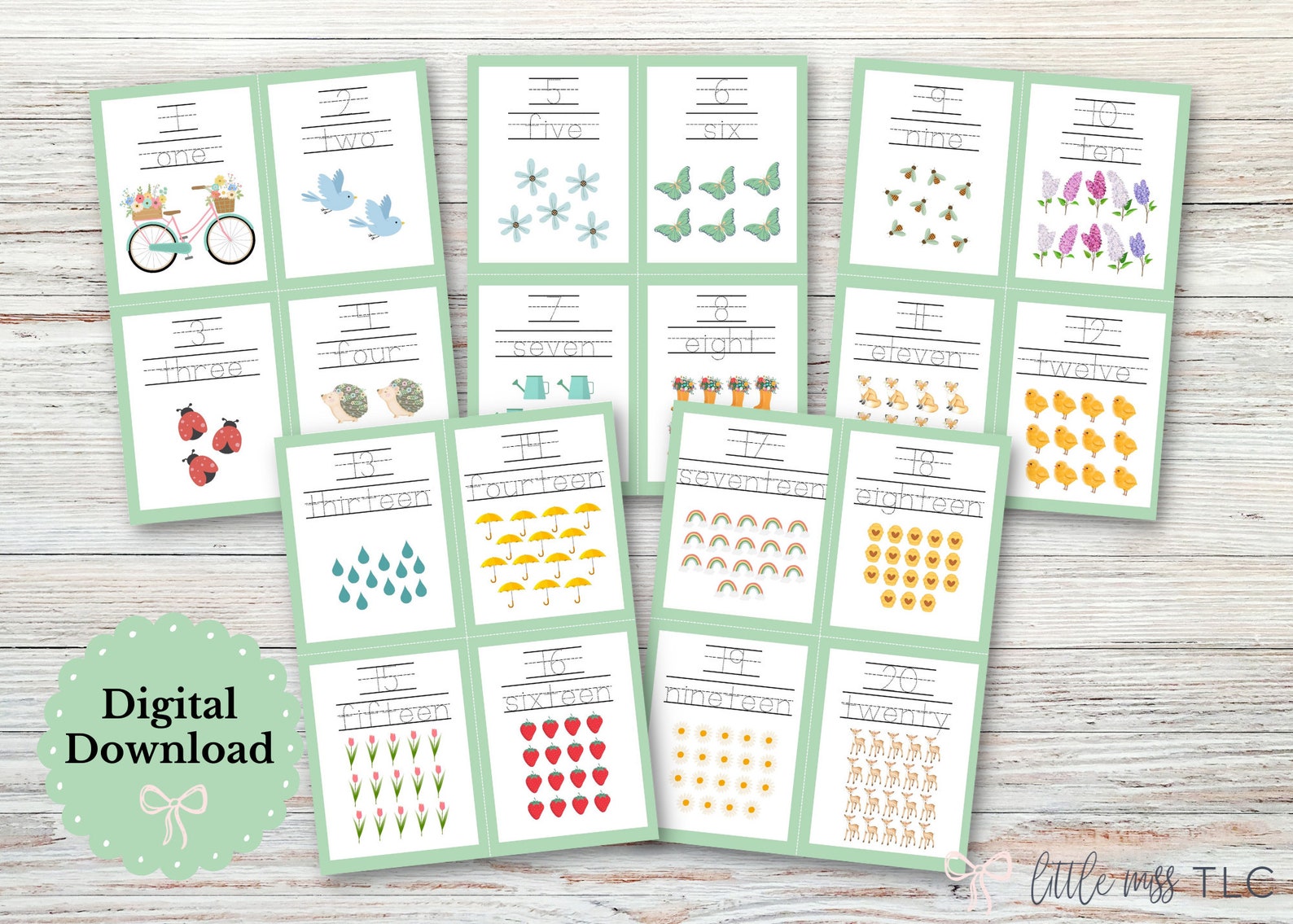 Printable Spring Kindergarten Activities Bundle - Etsy