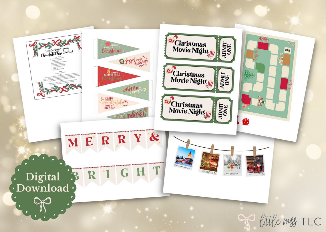 Printable Elf Activities Bundle - Etsy