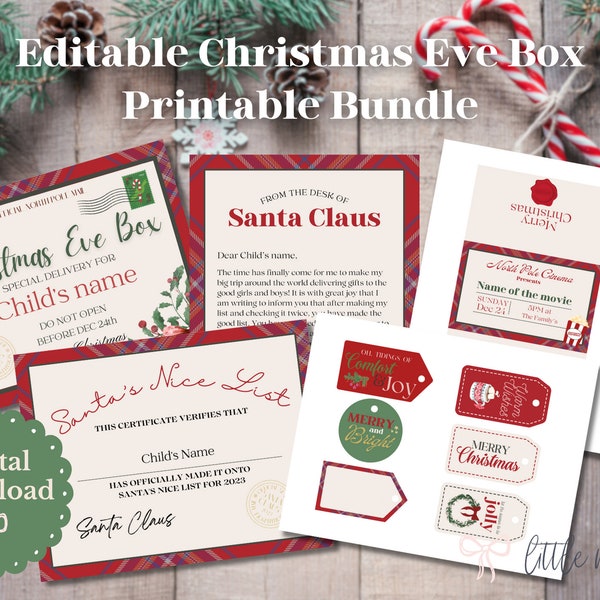 Christmas Eve Box - Etsy