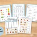 Printable Easter Kindergarten Activities Bundle - Etsy