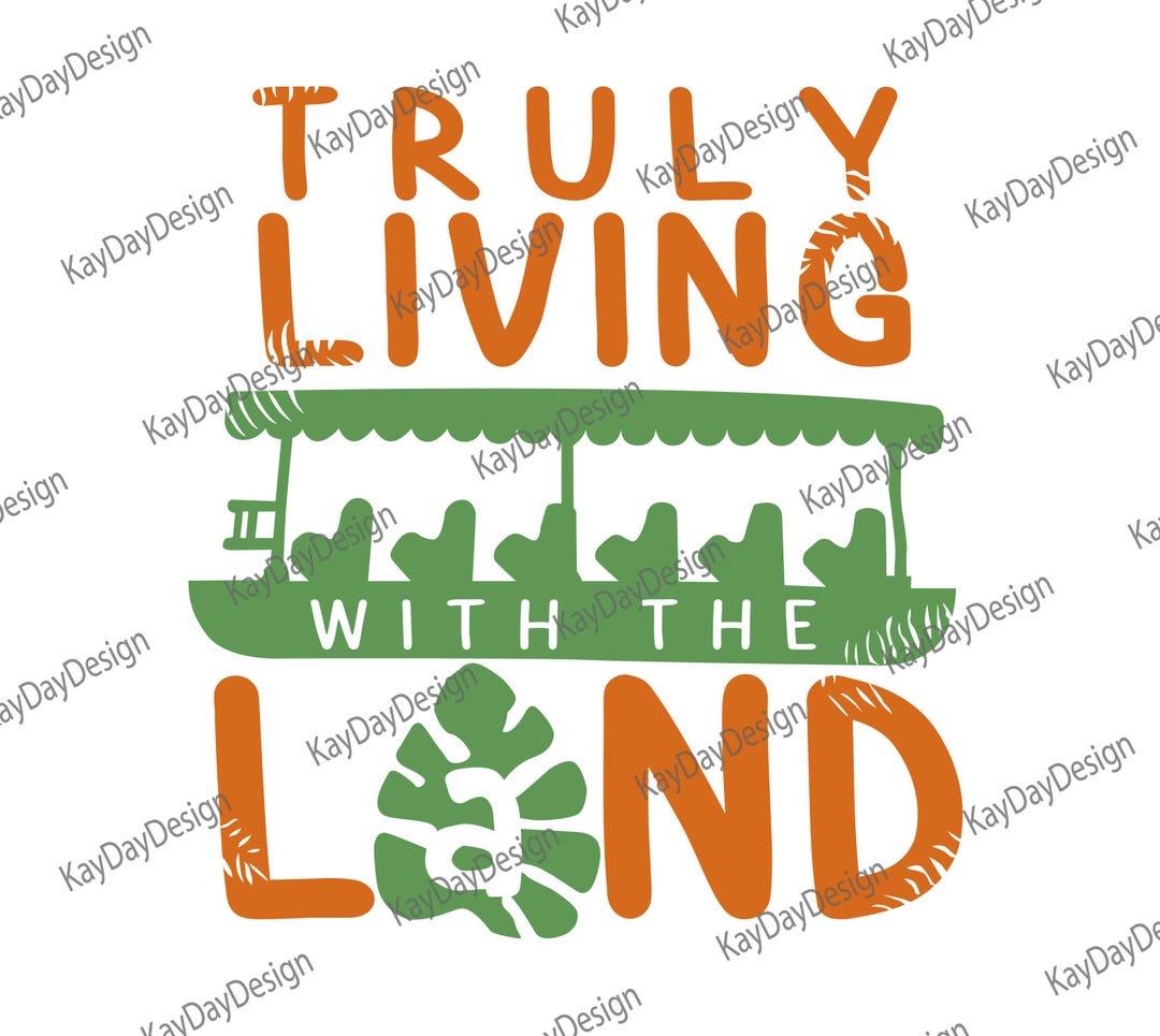 Living With the Land SVG - Etsy