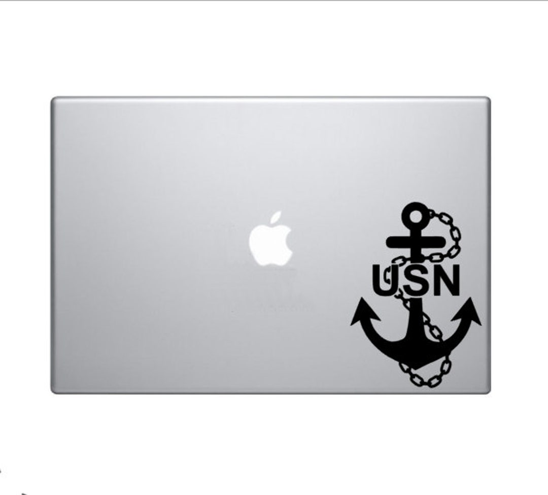 Navy Sailor MacBook Decal MacBook Sticker Mac Decal Mac Sticker Decal ...