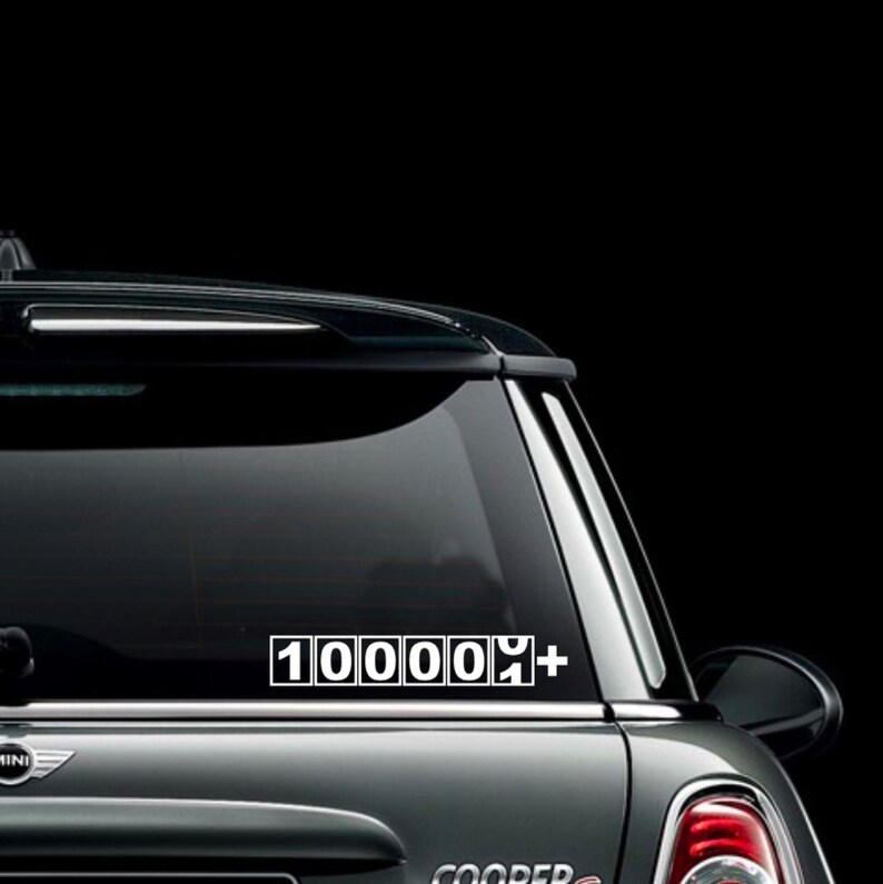 100k Miles Sticker Decal Vinyl off Road 4x4 Ford Chevy Toyota - Etsy