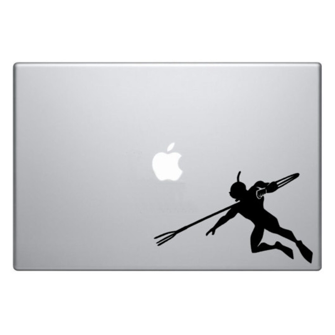 Skin Diver Spear Fishing MacBook Decal MacBook Sticker Mac Decal Mac ...