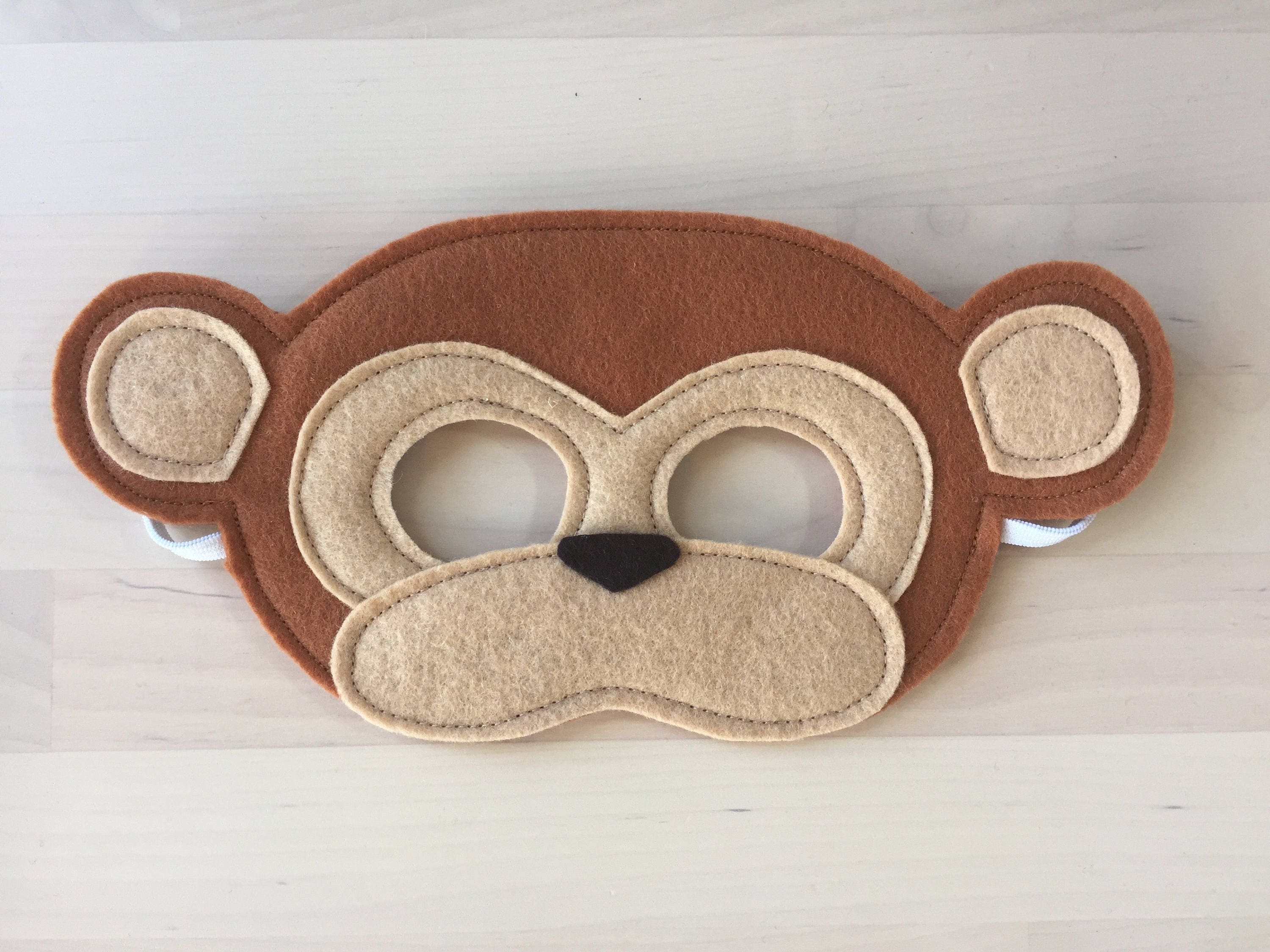 Jungle Animal Masks crocodile Parrot Elephant and Monkey - Etsy Canada