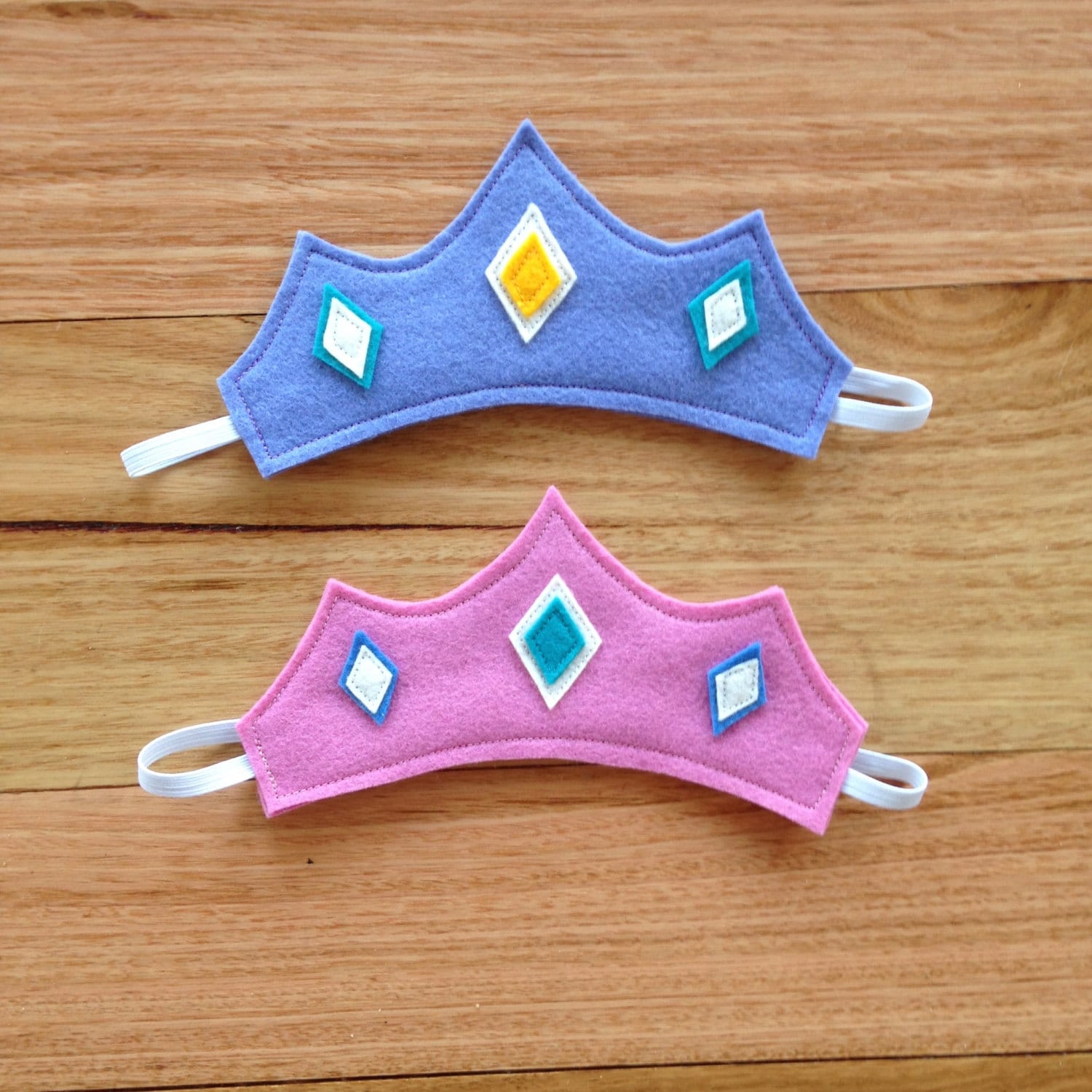 Fairytale princess Tiara Unicorn and Knight Mask Felt Mask | Etsy