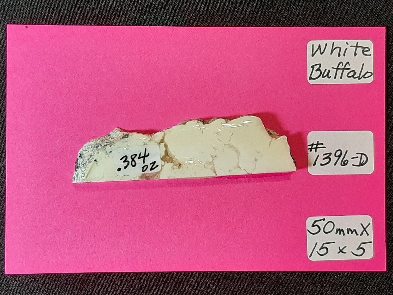 Rough White Buffalo, White Buffalo Slab for Cabochons, Jewelry Making ...