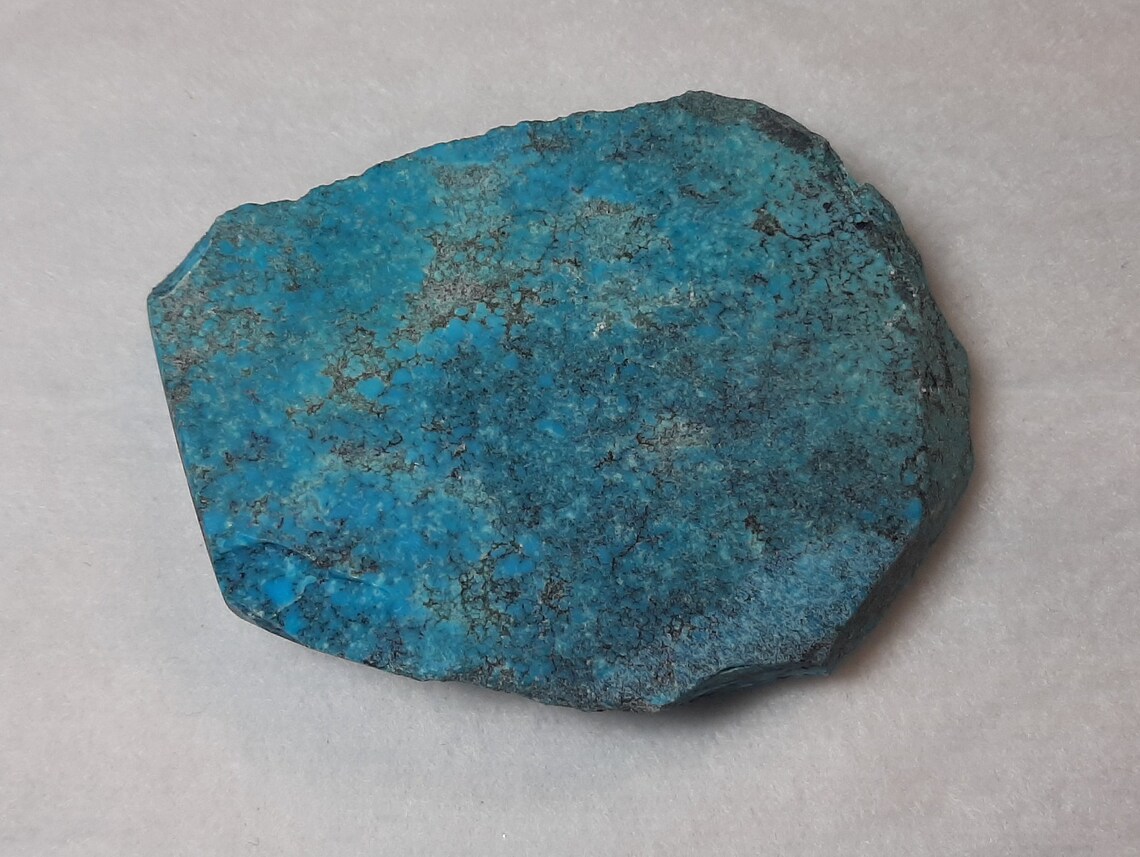 Kingman Blue Turquoise, Turquoise Slab for Cabochons, Jewelry Making ...