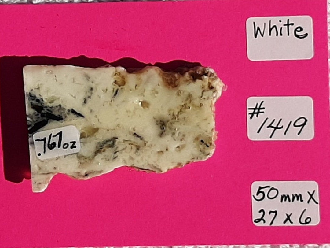 Rough White Buffalo, White Buffalo Slab for Cabochons, Jewelry Making ...