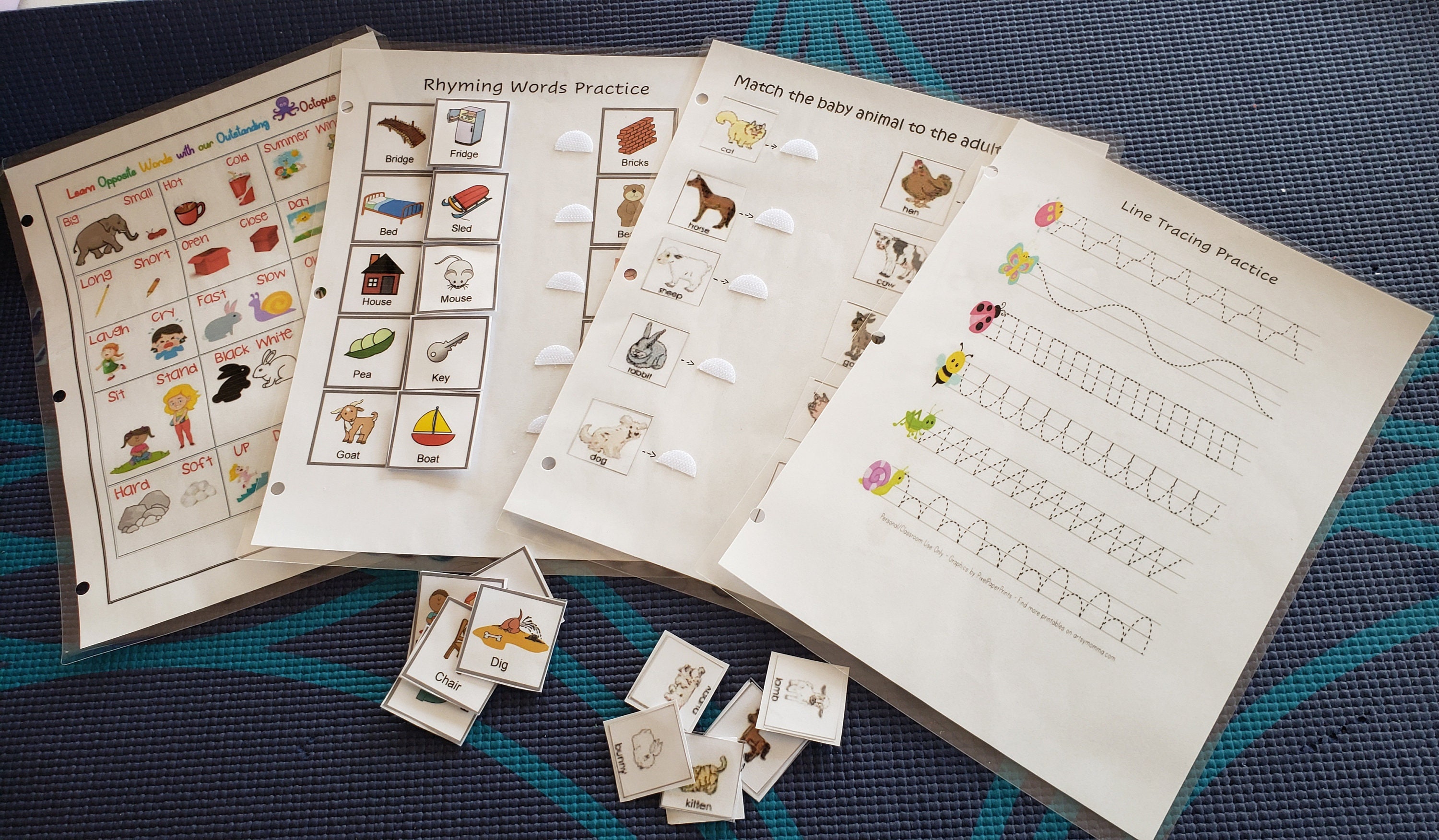 3-5 Year Old Learning Binder/book - Etsy